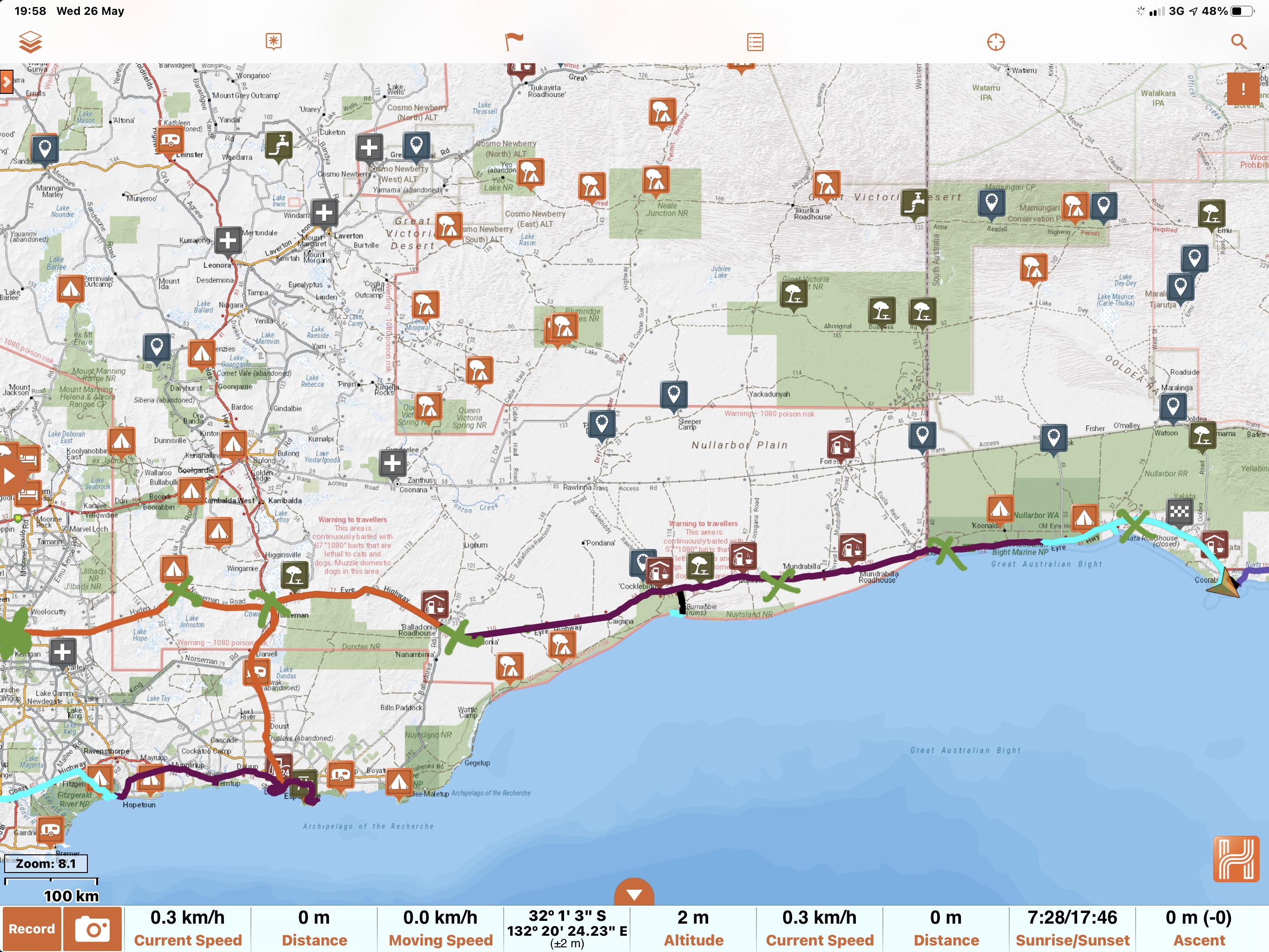 2021 trip – day 41-42 Stirling Range to Mexican Hat | Marg and Simon
